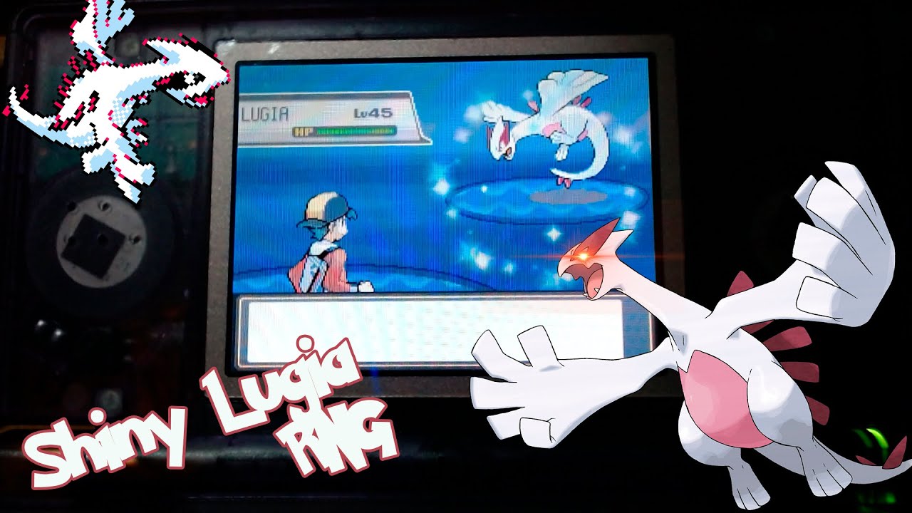 Shiny LUGIA Tutorial RNG Pokémon HG SS - YouTube