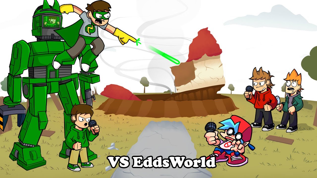 Eddbot VS PowerEdd | Friday Night Funkin' Tordbot/Eddsworld/Tordbot ...