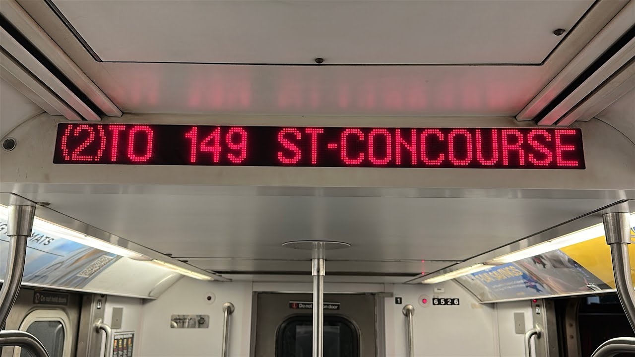 IRT White Plains Road Line: R142 (2) Train Ride from Wakefield-241st St ...