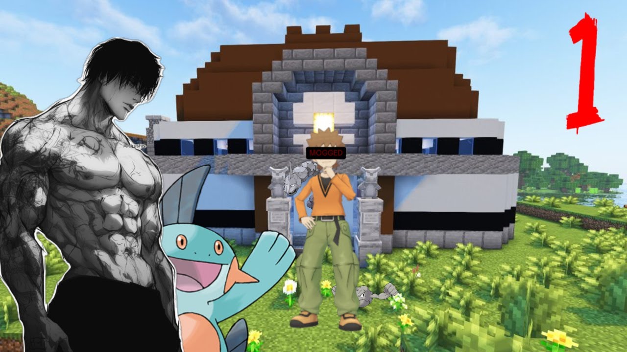 BROCK'U EZDİM 😈 Minecraft Cobbleverse #1 - YouTube