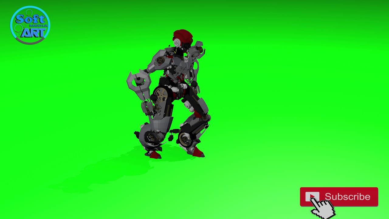 Green Screen - Transformer Robot Action - YouTube