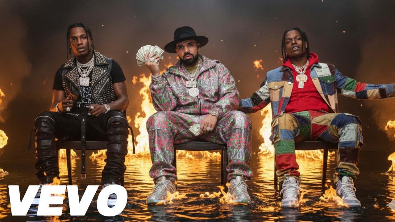 Gold Roses & Purple Apes → Drake x Travis Scott x A$AP Rocky → luxury ...