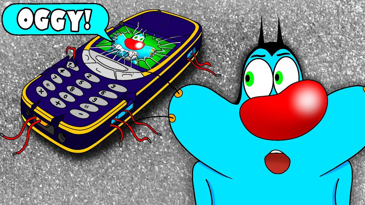 “The Difficult Life of Oggy’s Mobile Phone!” - YouTube