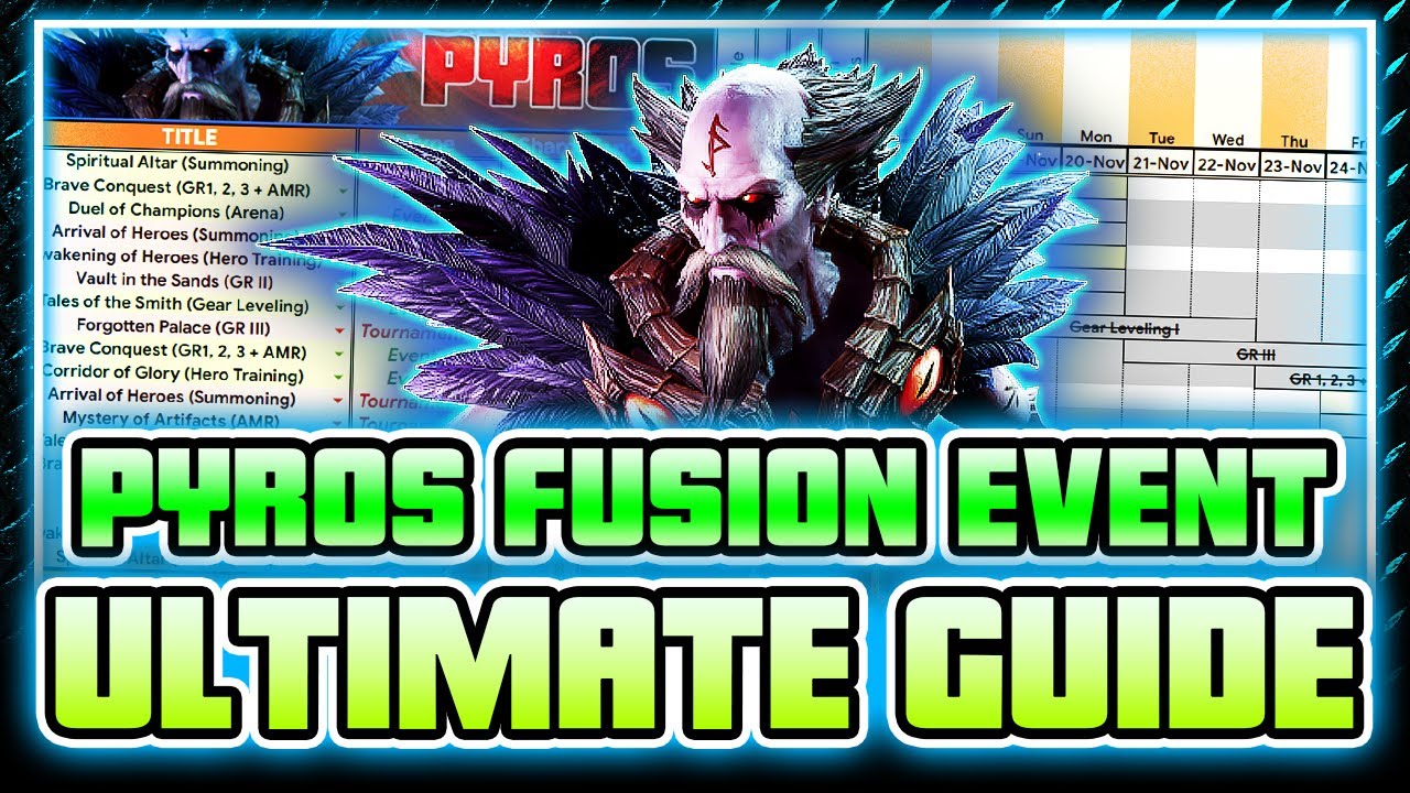 PYROS FUSION - Official Guide - Must-Know Tips & Personal Shard ...