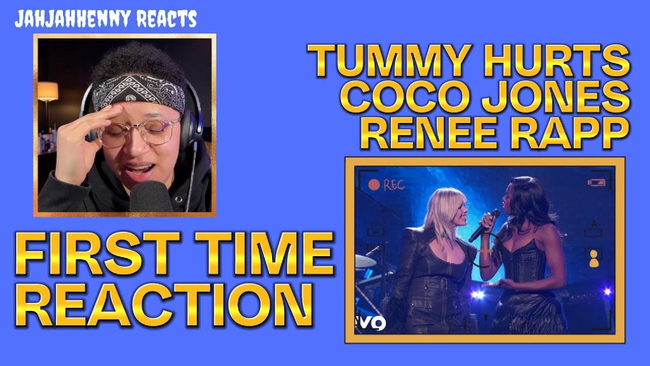 Reacting to Tummy Hurts (Live!) by Renee Rapp & Coco Jones | FIRST TIME ...