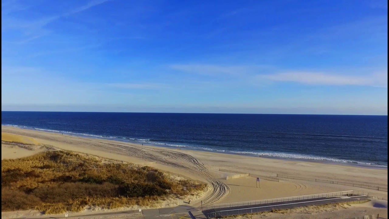 Drone footage Robert Moses Beach - YouTube
