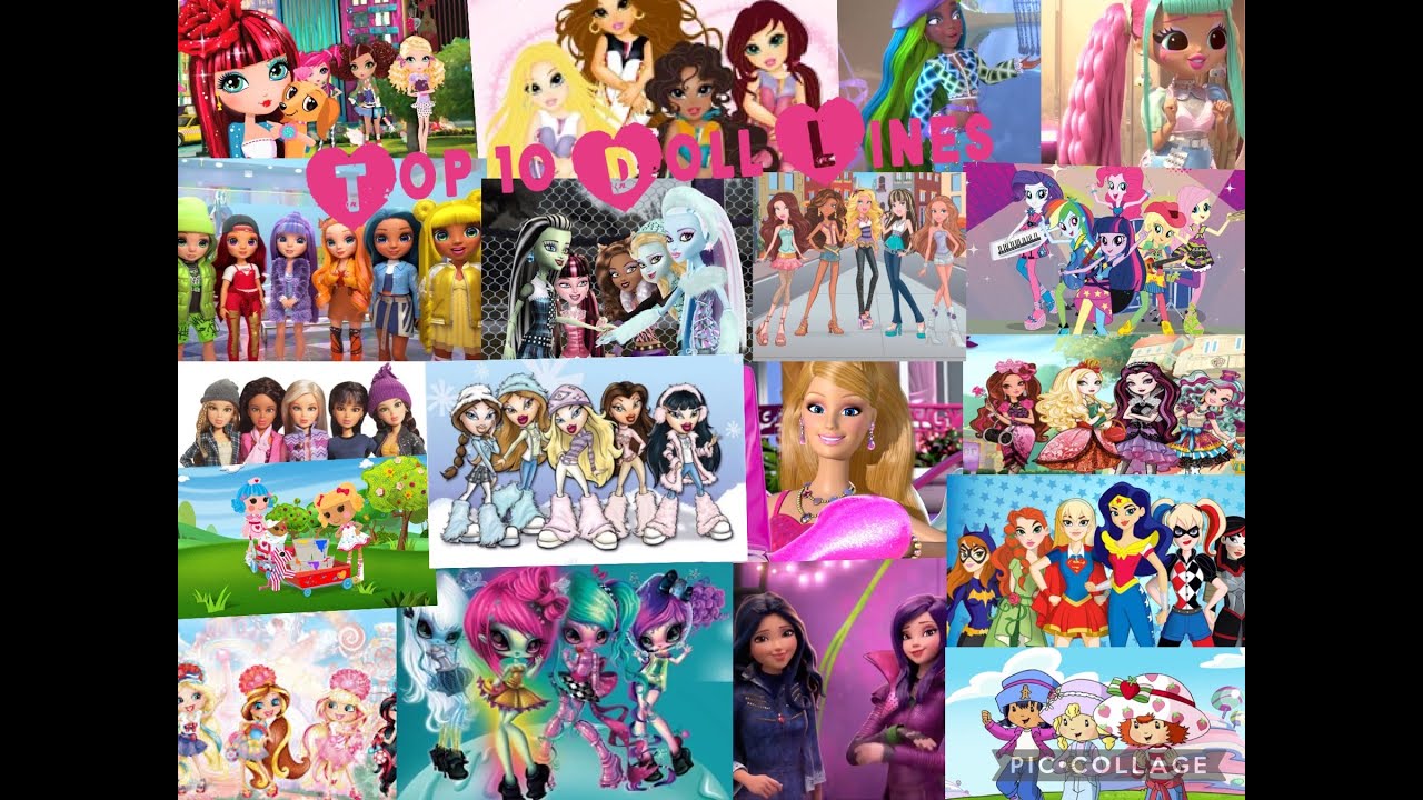 Sher's Top 10 Doll Lines Part 2 - YouTube