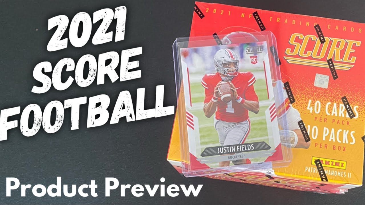 2021 Score Football Hobby Box First Look - QB AUTO 4 AUTOS / 400 CARDS ...