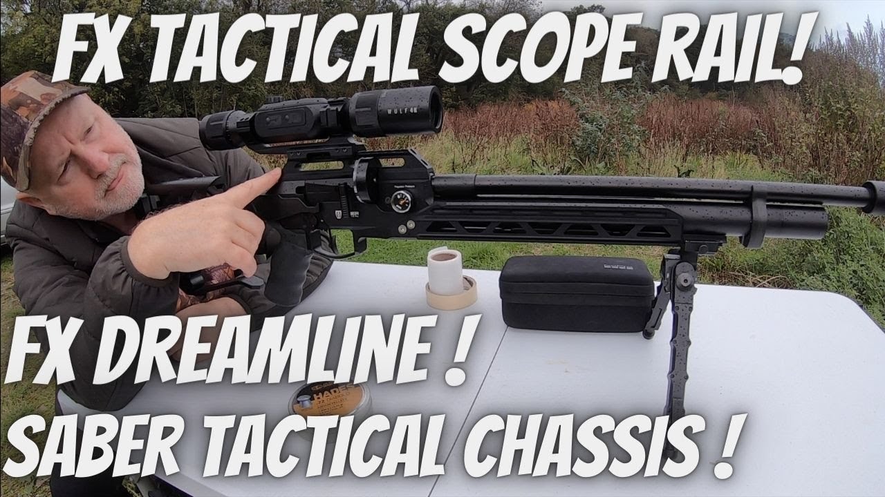 FX Dreamline Tactical scope rail 20-MOA Fitted - Re-Zeroing Wulf 4K ...