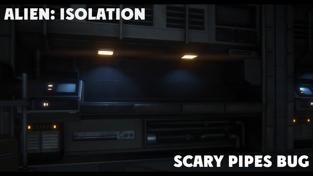 [Alien: Isolation] Scary Pipes Bug - YouTube