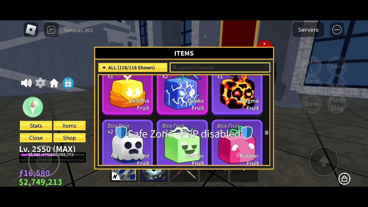 my blox fruits inventory - YouTube