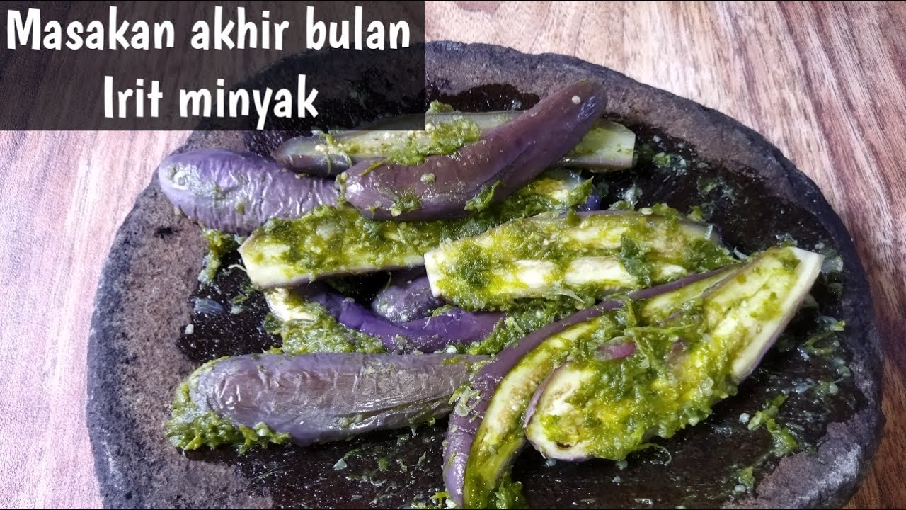 RESEP MASAKAN INDONESIA SIMPLE TERONG CABE HIJAU MENU AKHIR BULAN - YouTube