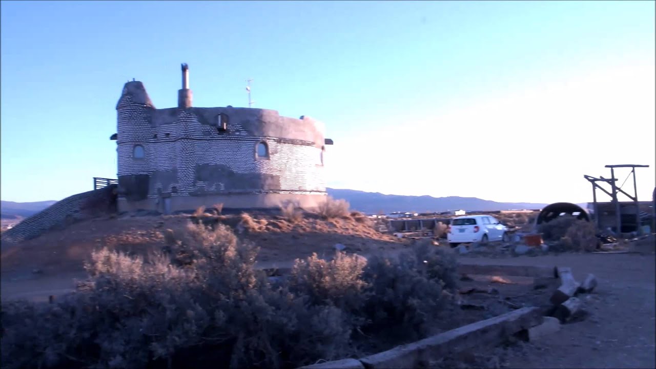 castle earthship & pyramid - YouTube