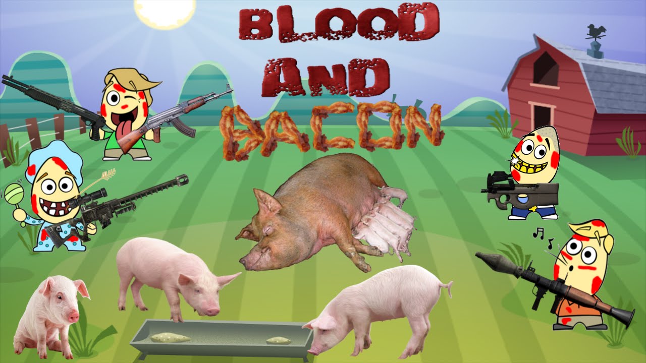 MOST DISGUSTING BOSS FIGHT EVER (Blood and Bacon Ep. 4 w/ GUNNY, Sweet ...