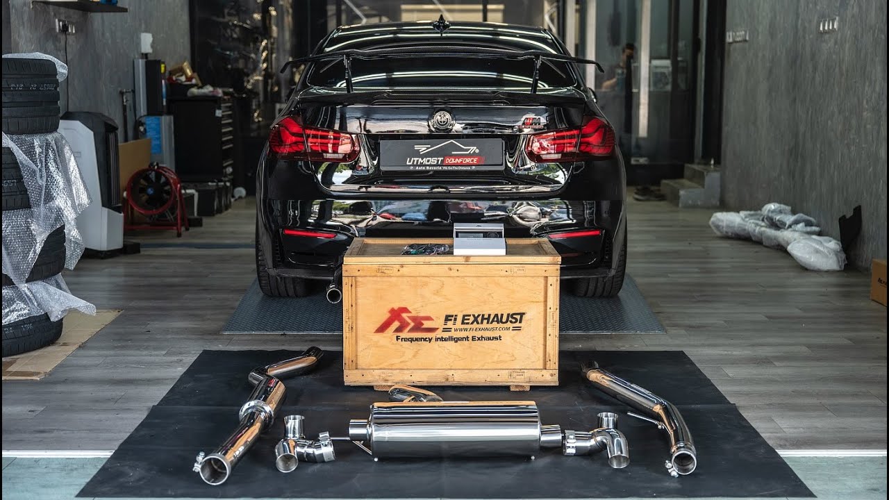 BMW F30 328i N20 2.0L Sound Test w/ Valvetronic Fi EXHAUST Catback X ...