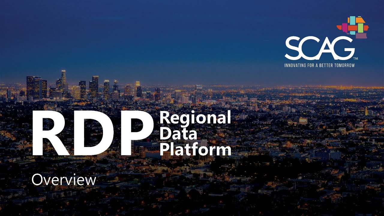 Regional Data Platform: Overview - YouTube