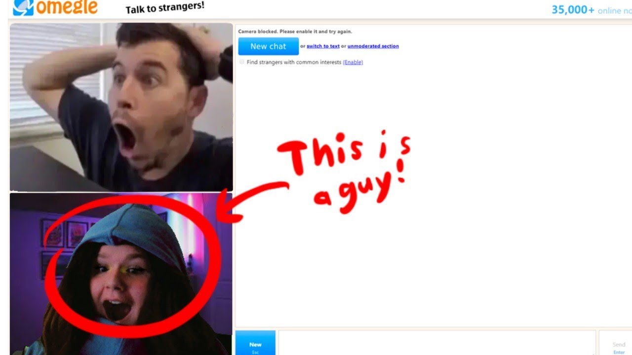 Girl Trolling On Omegle Super Funny Youtube