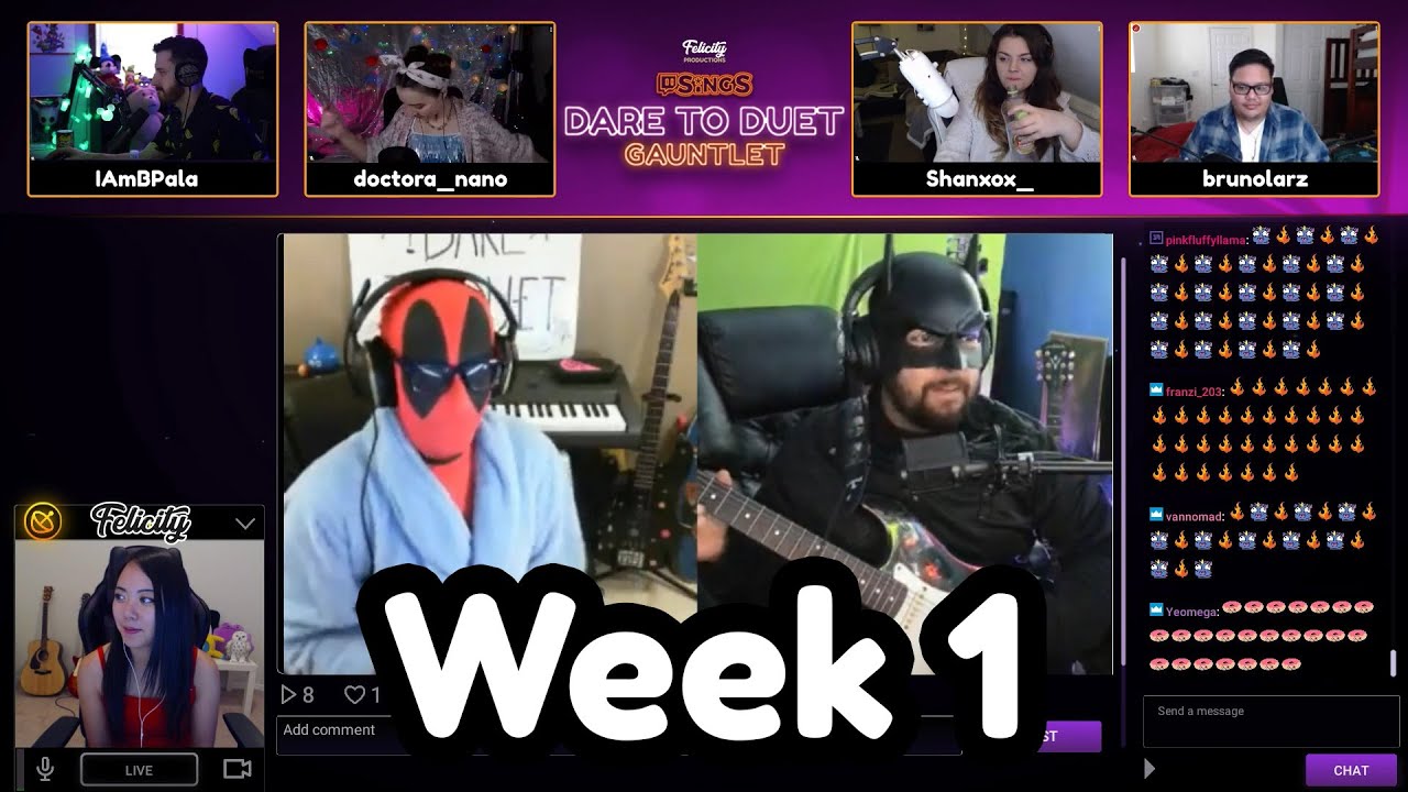 Dare to Duet Week 1 - YouTube