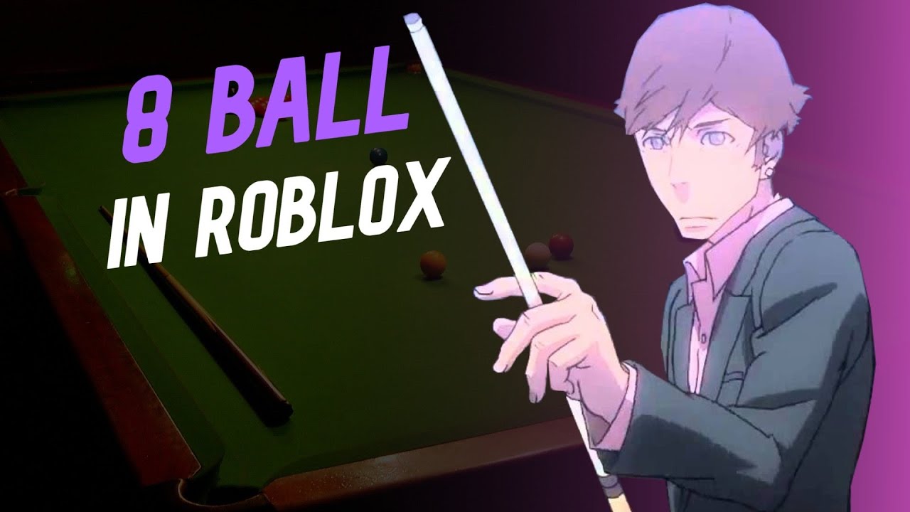 Playing 8 Ball in Roblox | Pool Online - YouTube