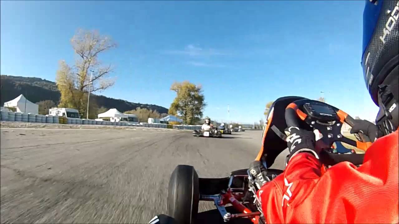 Karting Valence Trophée d’Automne 2015 - UFOLEP - Pré Final - YouTube