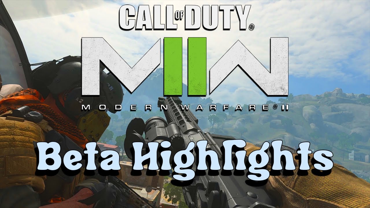 Modern warfare 2 open Beta highlights - YouTube