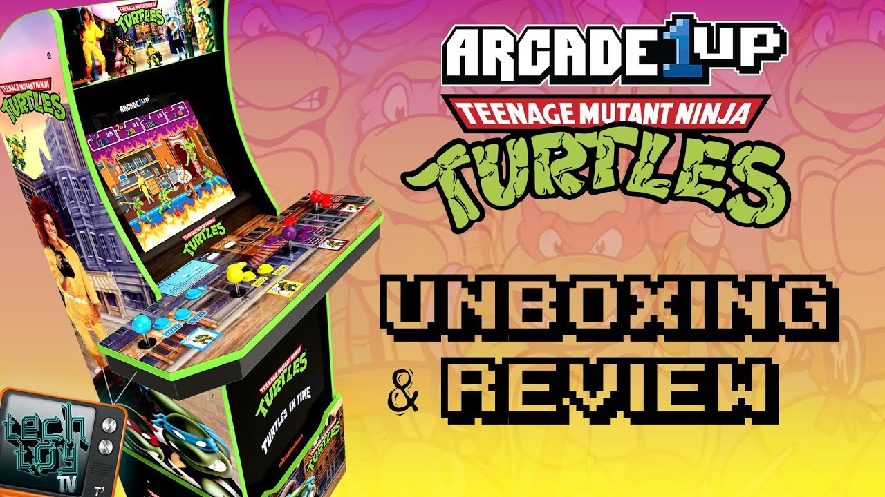Teenage Mutant Ninja Turtles | Part 1 | Arcade1Up | Unboxing and Review ...