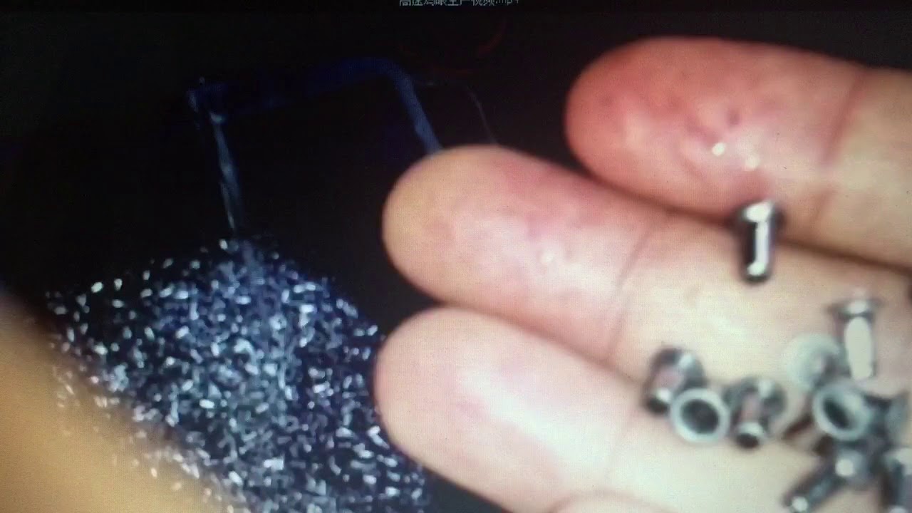 How are eyelets made? High Speed Eyelet Production Line (5 cavities ...