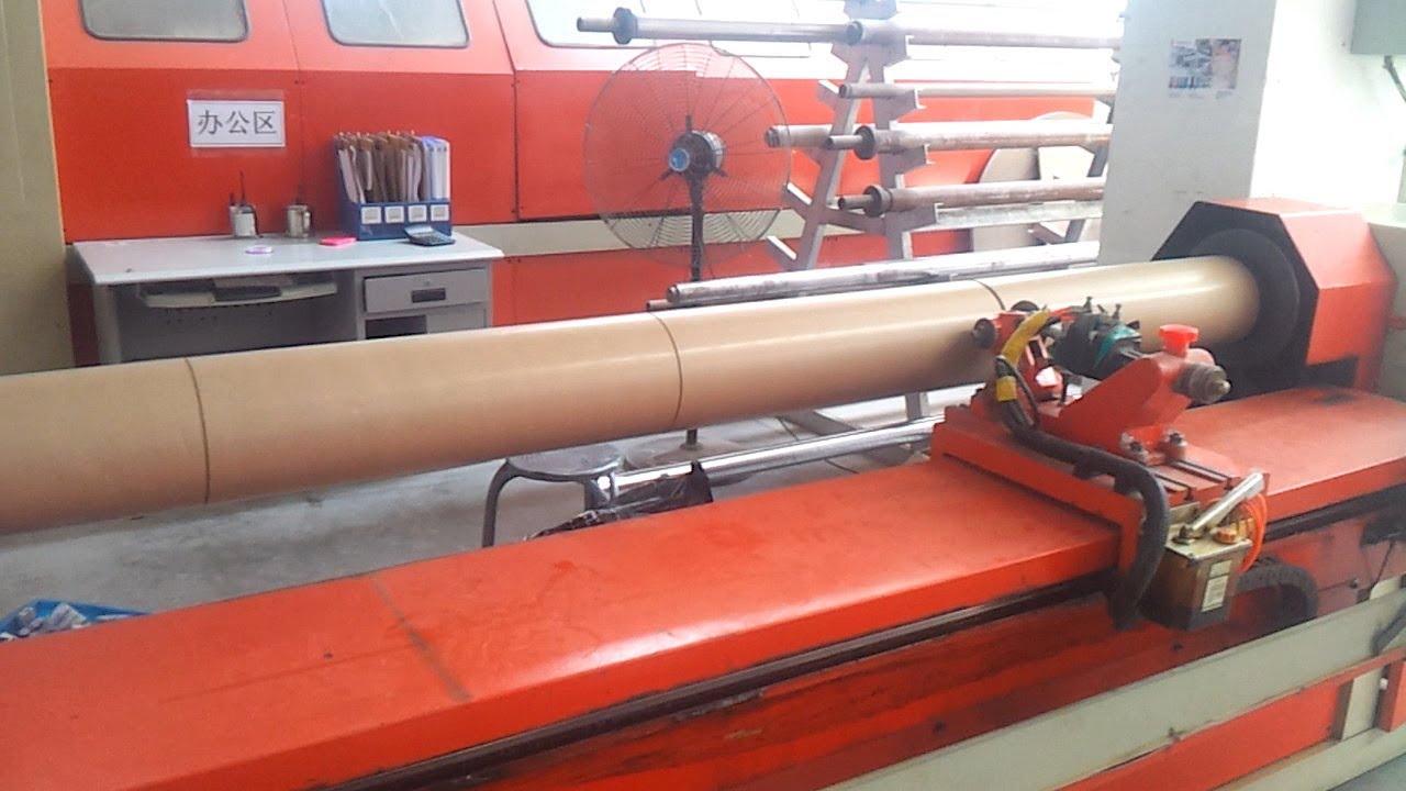 Digital control Paper Tube Cutting Machine, Paper Core Cutting Machine ...