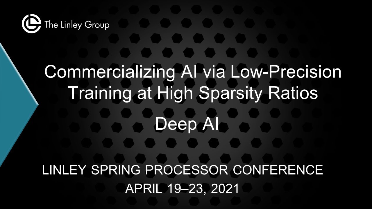Deep AI: Commercializing AI via Low-Precision Training at High Sparsity ...