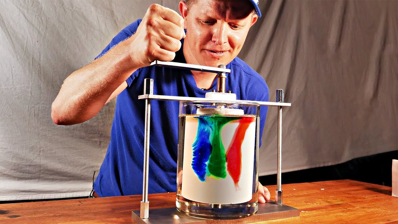 Taylor-Couette Flow (Ultra Laminar Flow) - Smarter Every Day 217 Behind ...