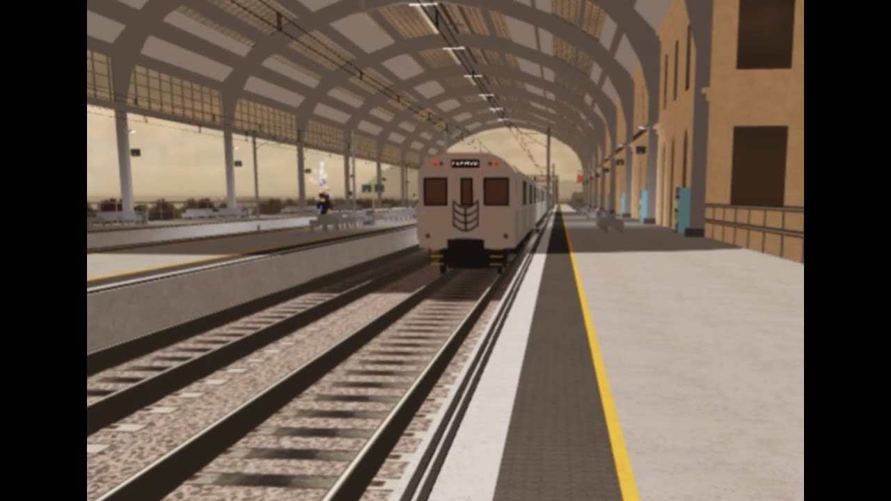 Railfaning At Frontier Station At Rails Unlimited (Roblox) - YouTube