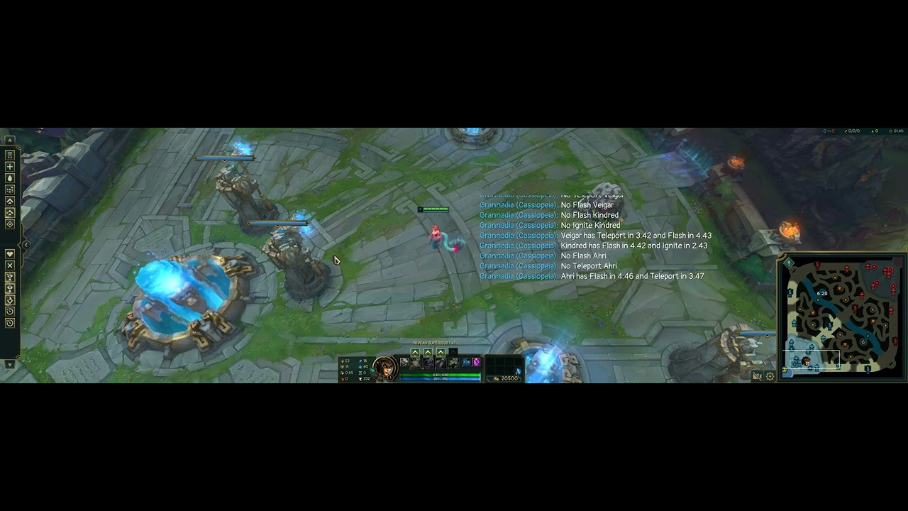 League of Legends script for spell timers - YouTube