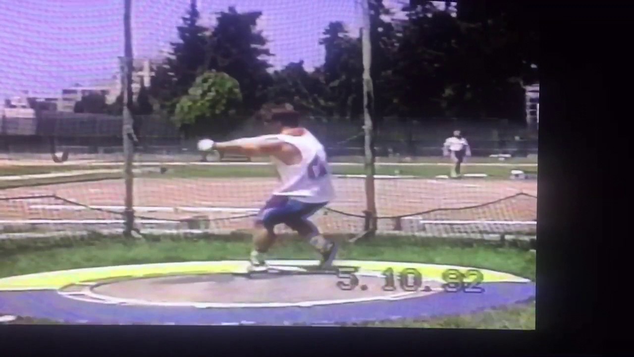 Ken Flax Hammer Throw Training 7k 1992 - YouTube