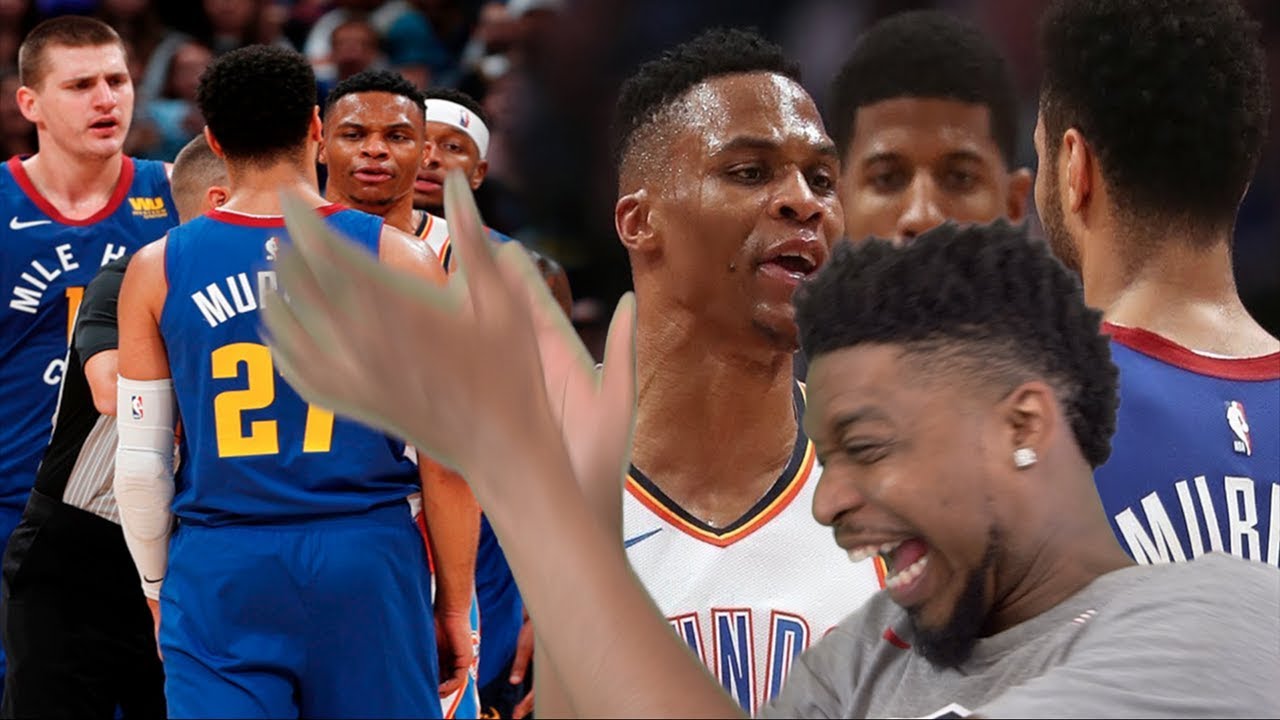 RUSSELL & MURRAY FIGHTING FOR 1ST PLACE! THUNDER vs NUGGETS HIGHLIGHTS ...