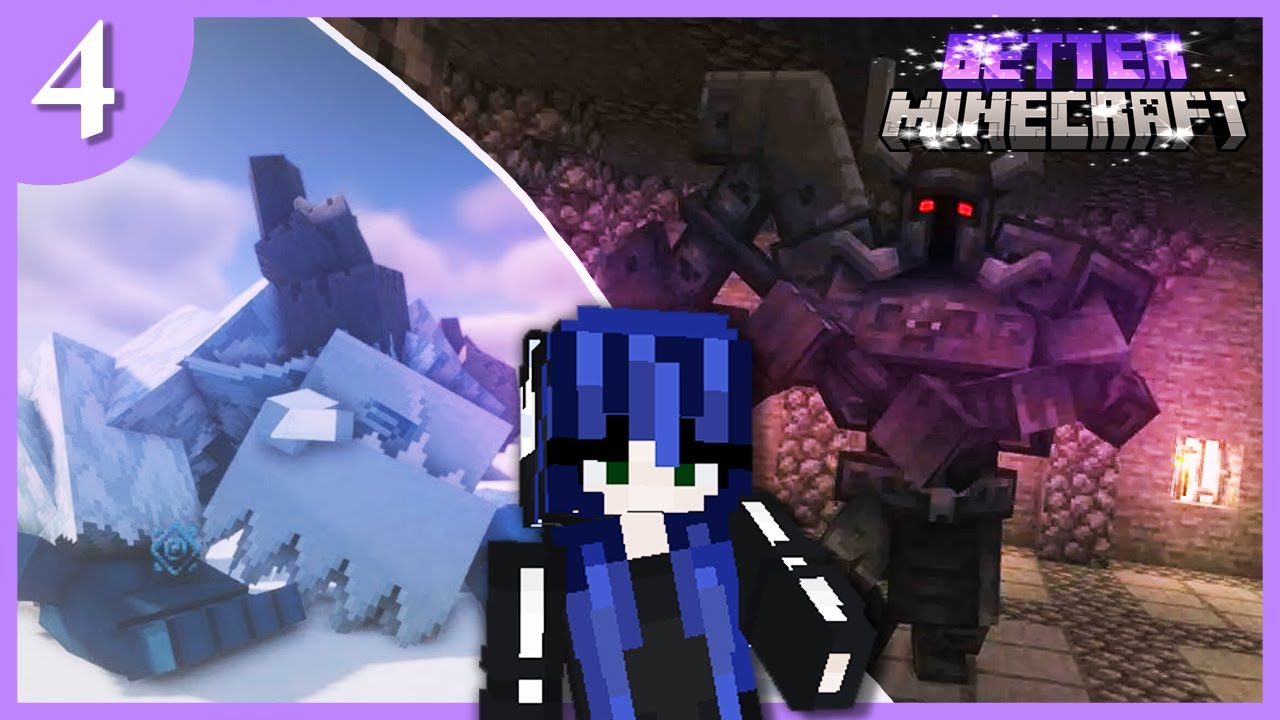 The Ferrous Wroughtnaut and Frostmaw ⚔️ | #4 | Better Minecraft with ...