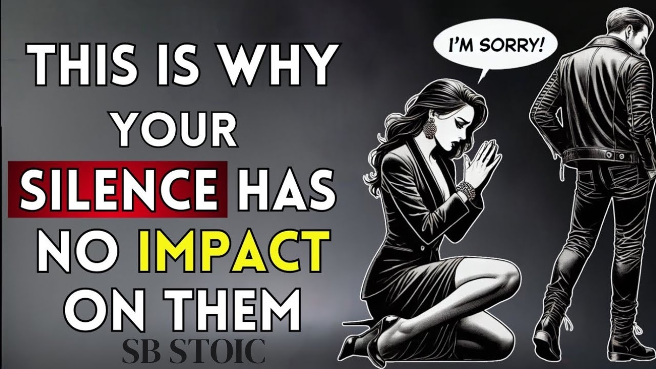 Why She’s Unmoved by Your Silence – And What Stoicism Teaches About It ...
