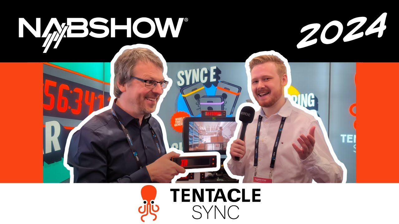 Tentacle Sync Timecode Bar @ NAB 2024 - YouTube