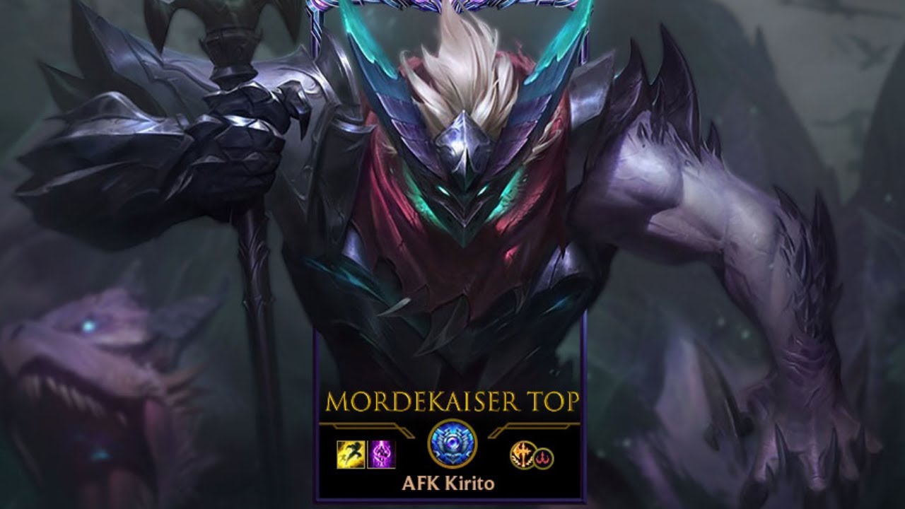 COMO JOGAR DE MORDEKAISER - ITENS, RUNAS, COMBOS - LEAGUE OF LEGENDS ...