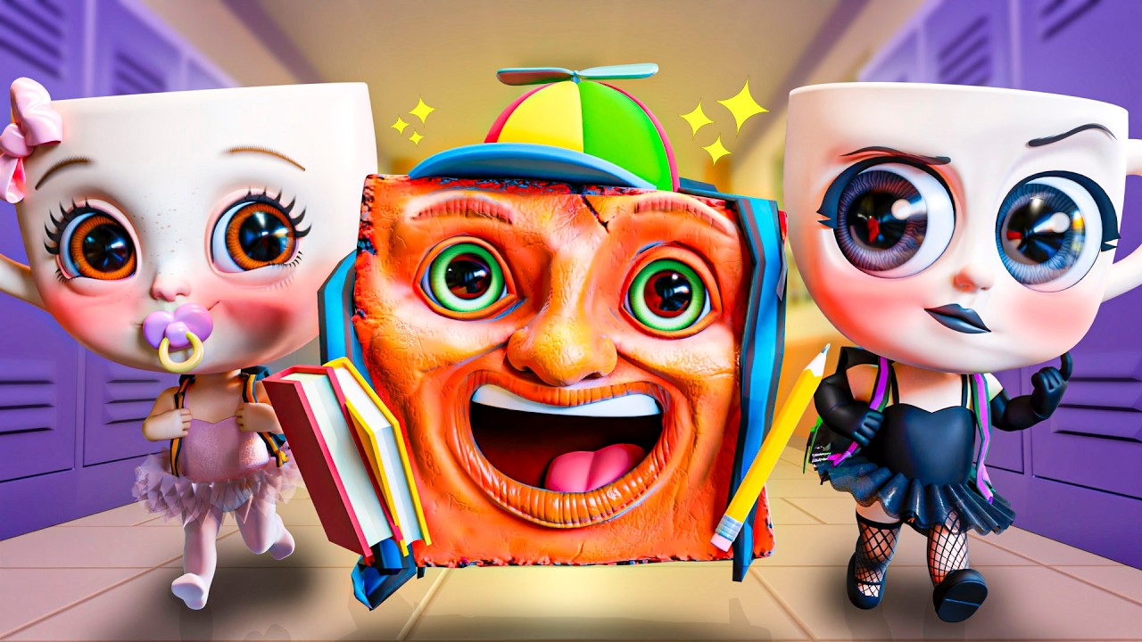 TI TI TI SAHUR en la ESCUELA! Italian Brainrot Animación - YouTube