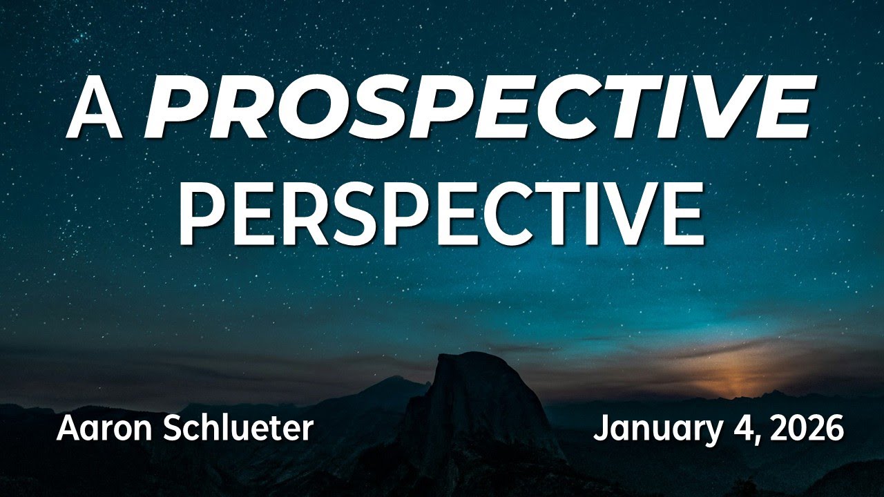 A Prospective Perspective (Aaron Schlueter) - YouTube