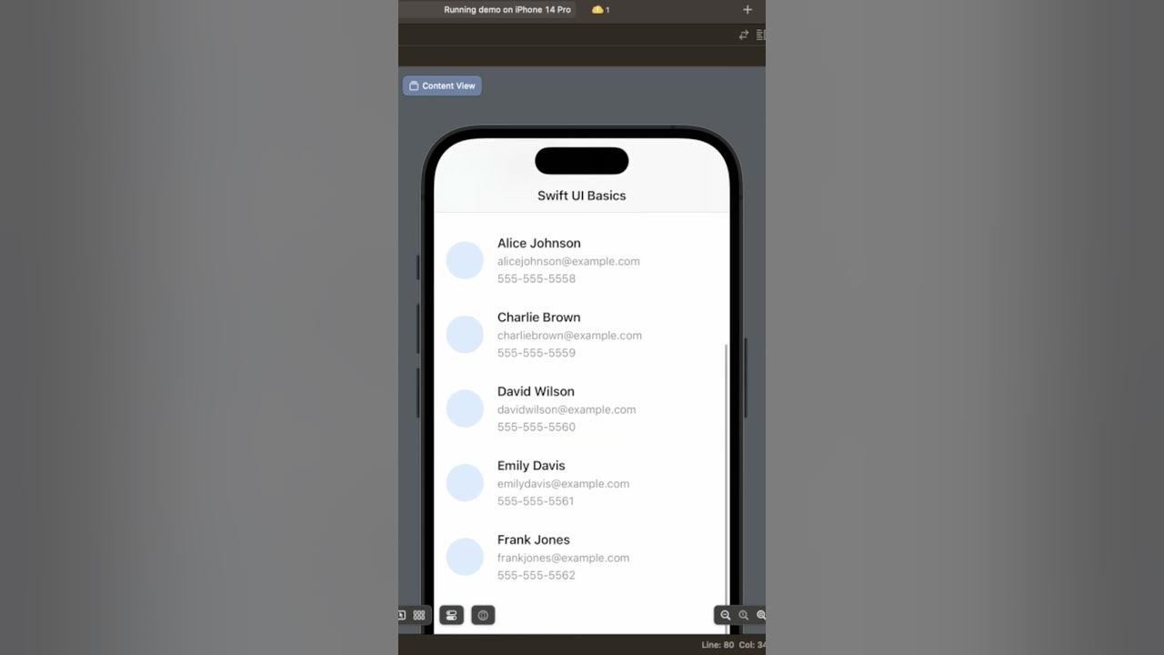Animating List View Cell Swiftui Showcase Sneak Peak Youtube