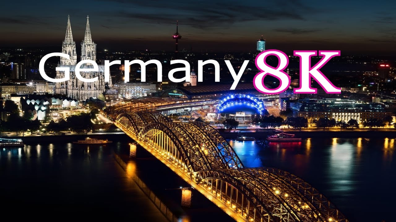 Germany 8K Beautiful Scenery | Relaxing Nature Soundscape in 8K ULTRA ...