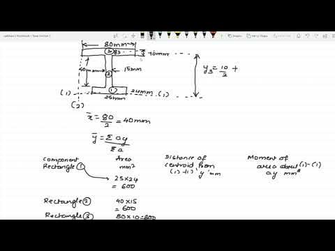 21CIV14/24: MODULE 3 CENTROID PROBLEMS I FIND CENTROID IN EASY WAY ...