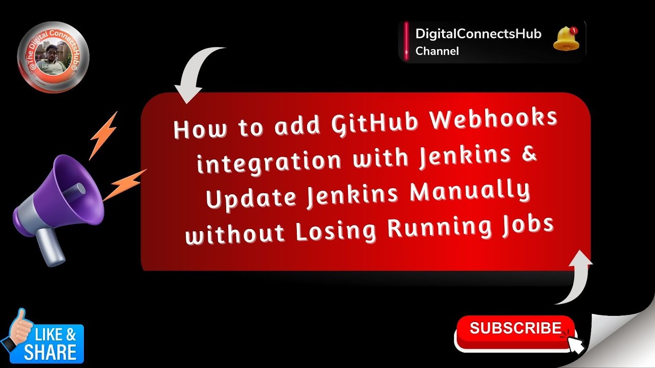 GitHub #Webhooks integration with #Jenkins | #Update Jenkins Manually ...
