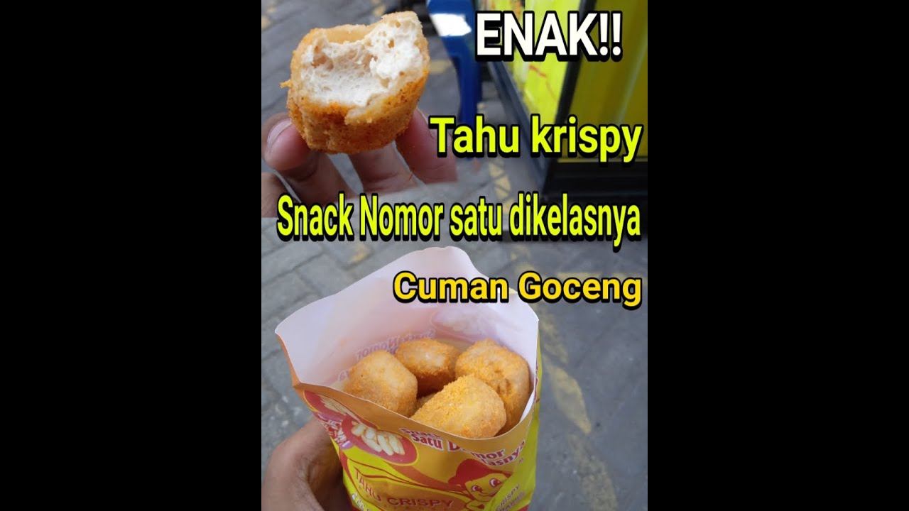 Jajanan Snack Nomor Satu Dikelasnya Tahu Krispy 🤤 Youtube