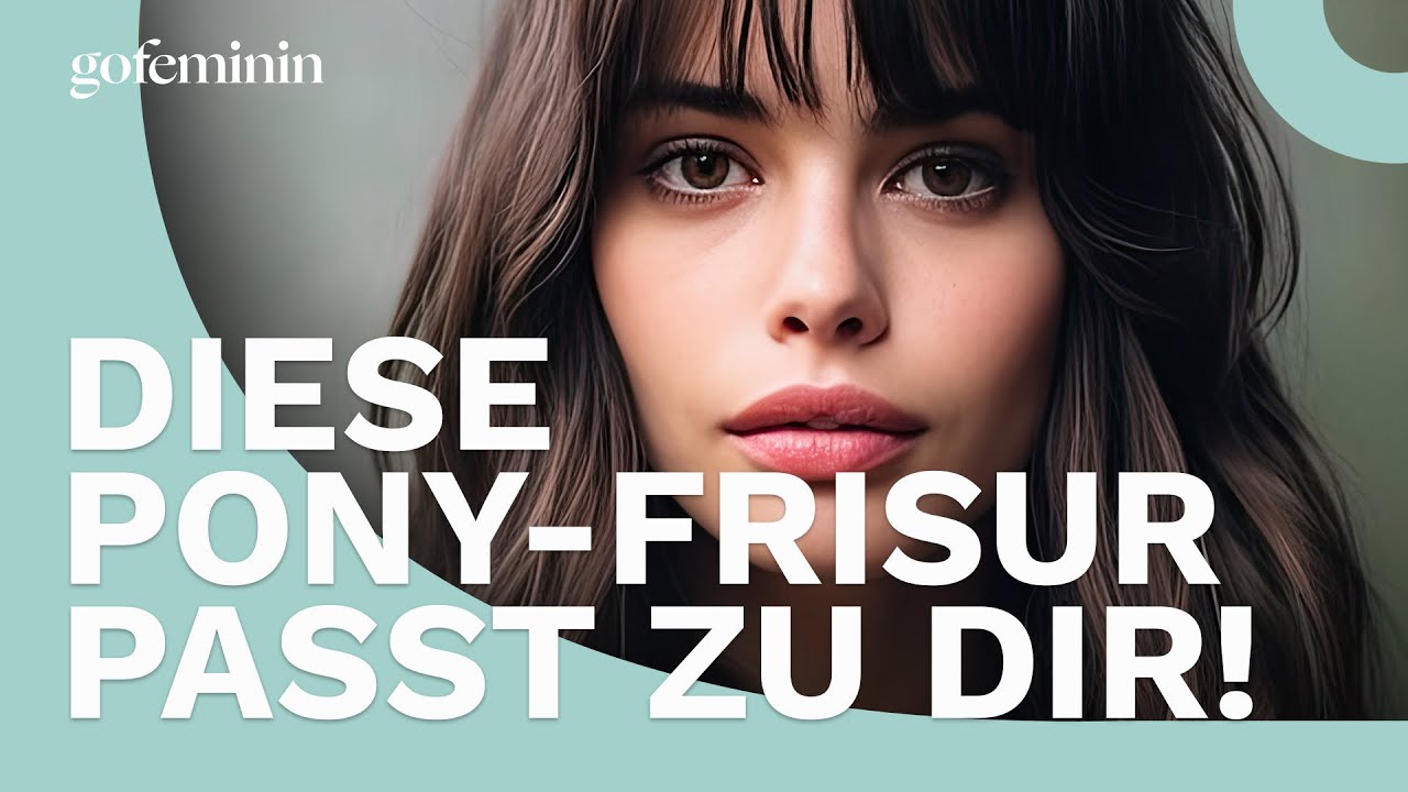 Perfekter Pony: Welcher Schnitt passt zu deiner Gesichtsform? - YouTube
