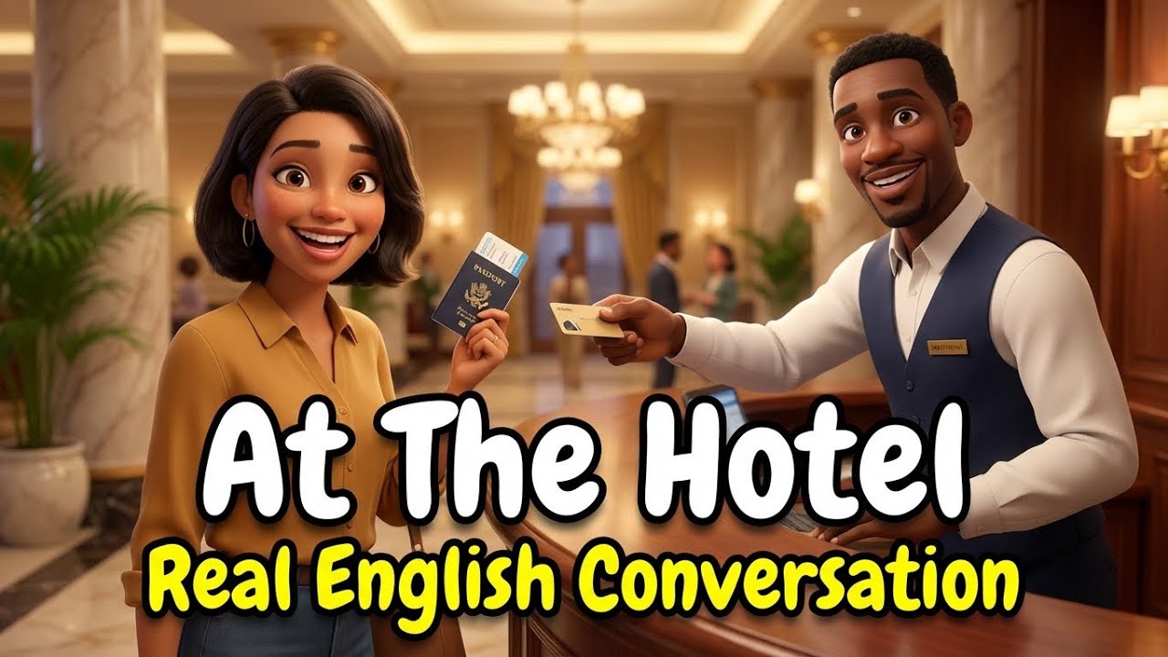 Learn English at the Hotel | Check In, Upgrades & Amenities 🏨 English ...