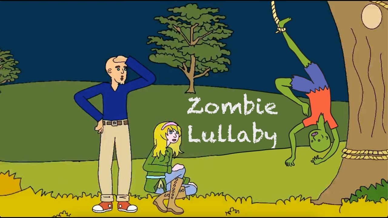 Zombie Lullaby demo musical zombie cartoon - YouTube