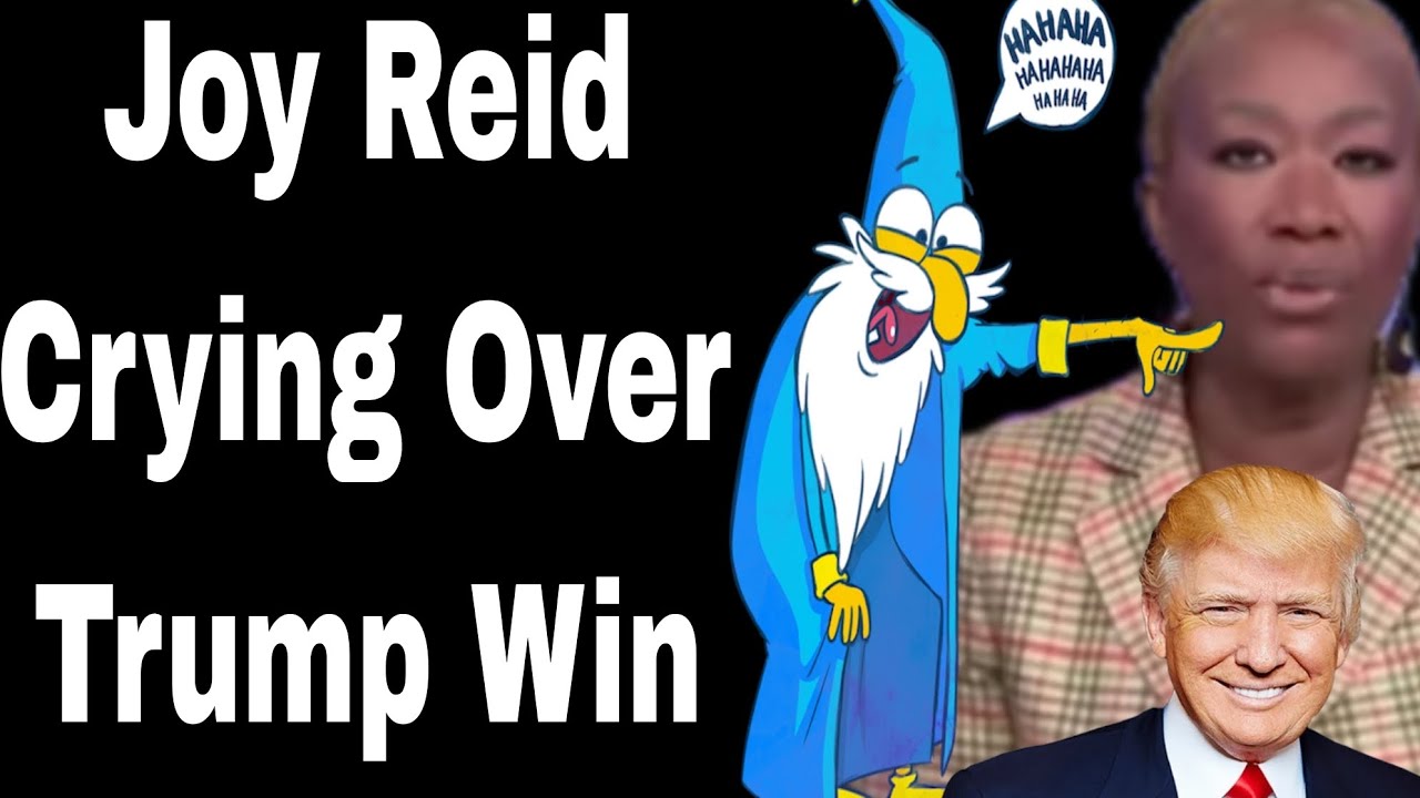Joy Reid MSNBC Crying Over Trump Becoming President 🤣🤣 - YouTube