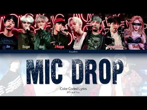 BTS(방탄소년단) + YOU - MIC DROP (Karaoke Vrs. 8 members) [Han|Rom|Eng]